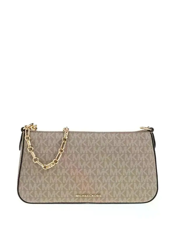 Michael Kors Empire Monogram Shoulder Bag - Grey