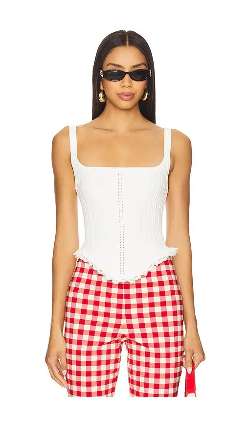 Lpa Suzy Knit Corset Top