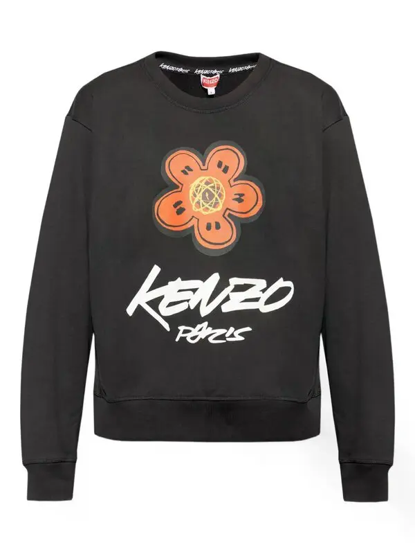Kenzo Boke Flower Sweatshirt - Black