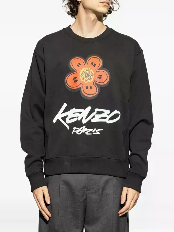 Kenzo Boke Flower Sweatshirt - Black