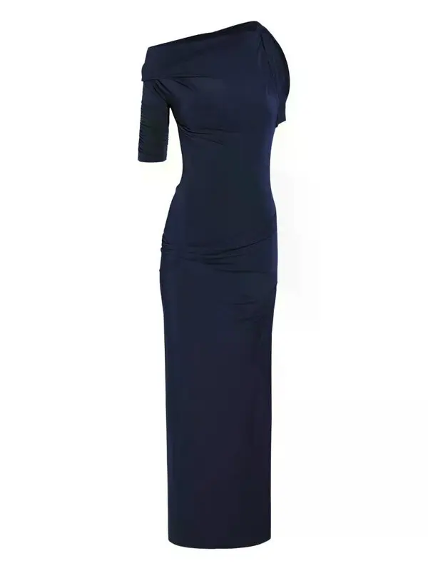 Jacquemus Draped One-shoulder Dress