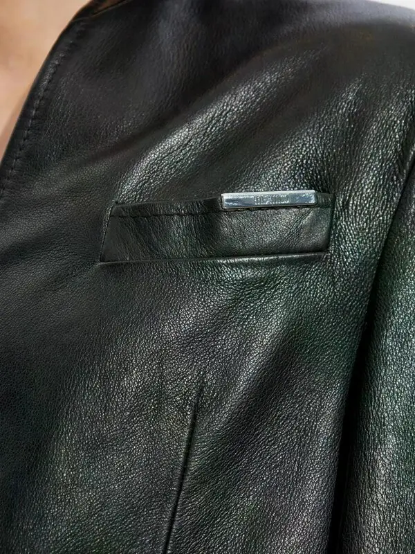 Attico Leather Jacket