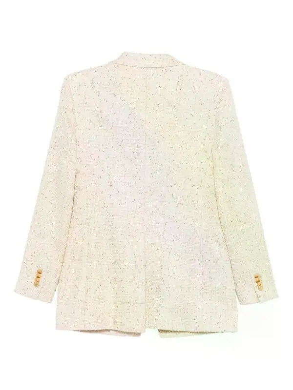 Tagliatore Sequin-embellished Tweed Jacket