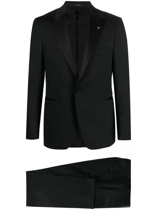 Tagliatore Wool Suit Set - Black
