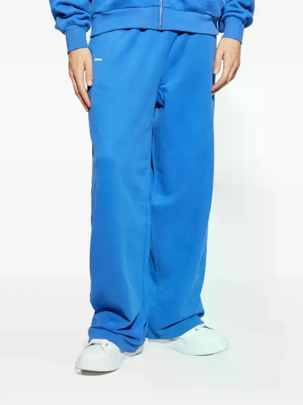 PANGAIA Organic Cotton Elasticated Waist Track Pants - Blue