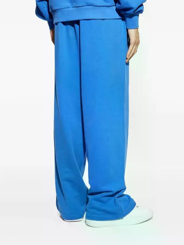 PANGAIA Organic Cotton Elasticated Waist Track Pants - Blue