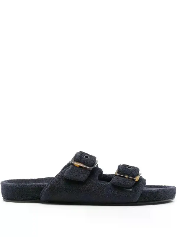 ERES French Terry Double Buckle Slides