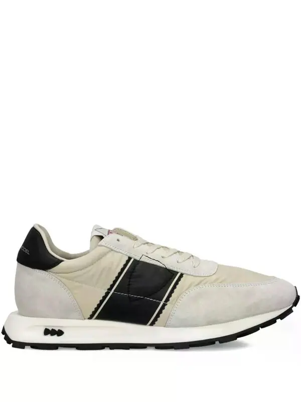 Philippe Model Suede Panelled Sneakers - Neutrals