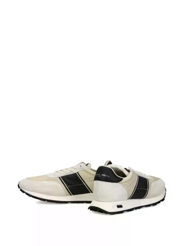 Philippe Model Suede Panelled Sneakers - Neutrals