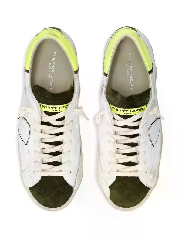 Philippe Model Panelled Low-top Sneakers