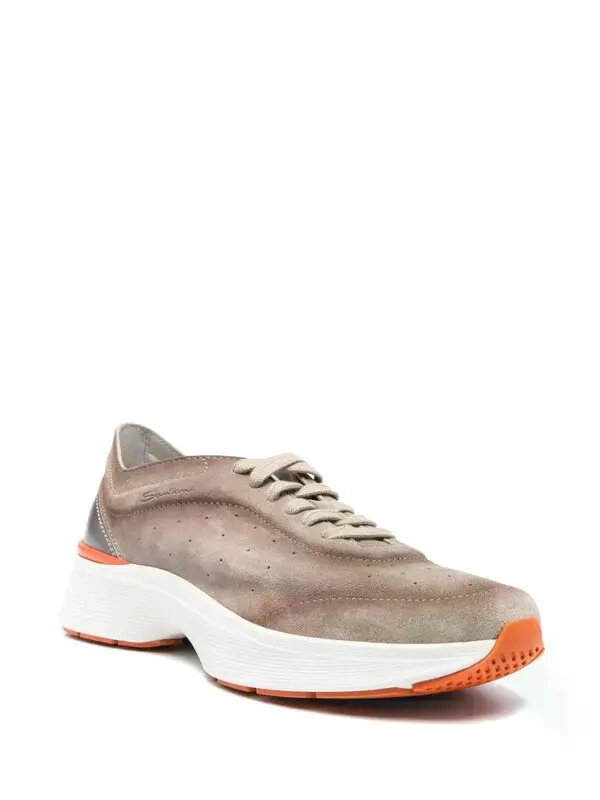 Santoni Bounce Sneakers - Brown