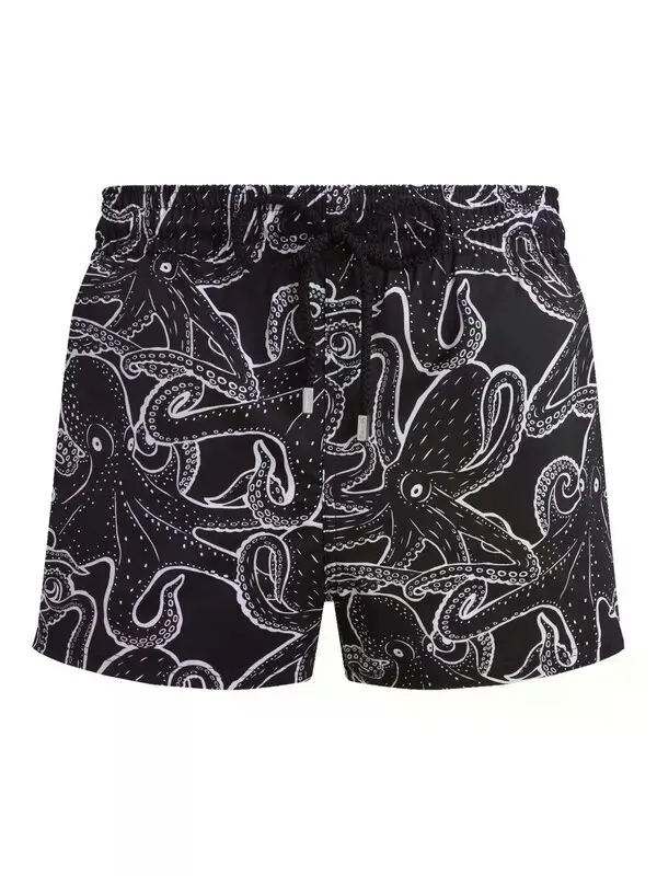 Vilebrequin Poulpes Swim Shorts - Black
