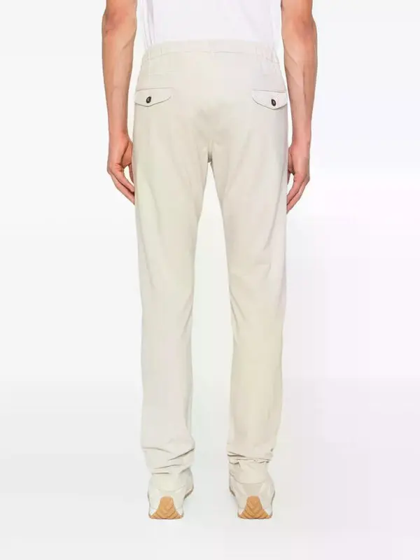 Eleventy Drawstring Waist Trousers - Neutrals