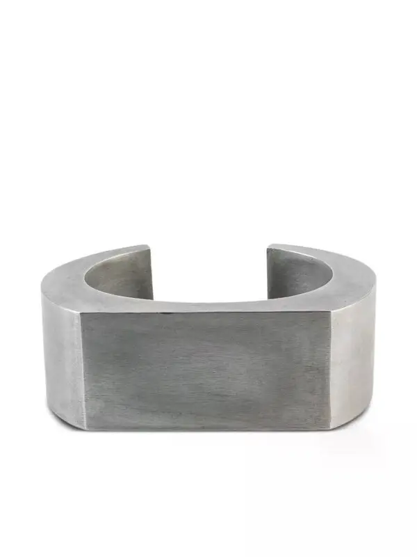 PARTS OF FOUR Sterling Crescent Plane Bracelet - Silver