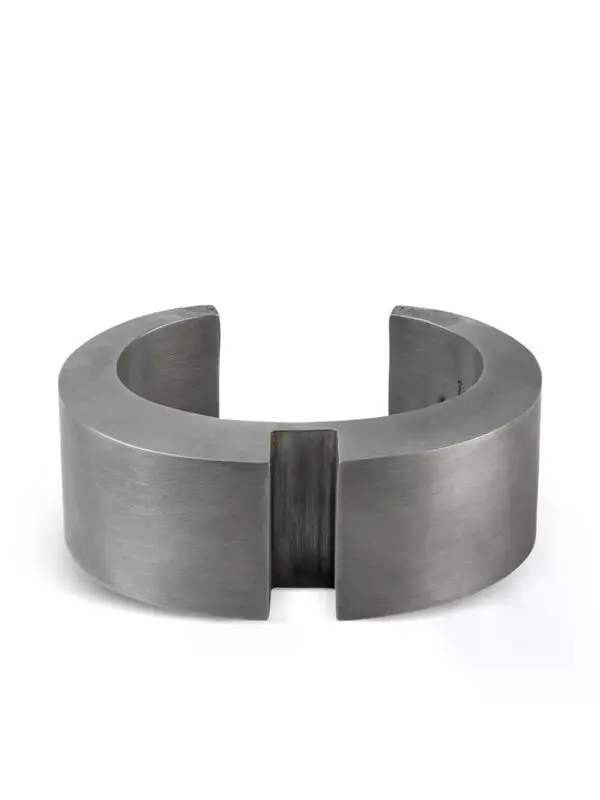 PARTS OF FOUR Sterling Crescent Rift Bracelet - Silver