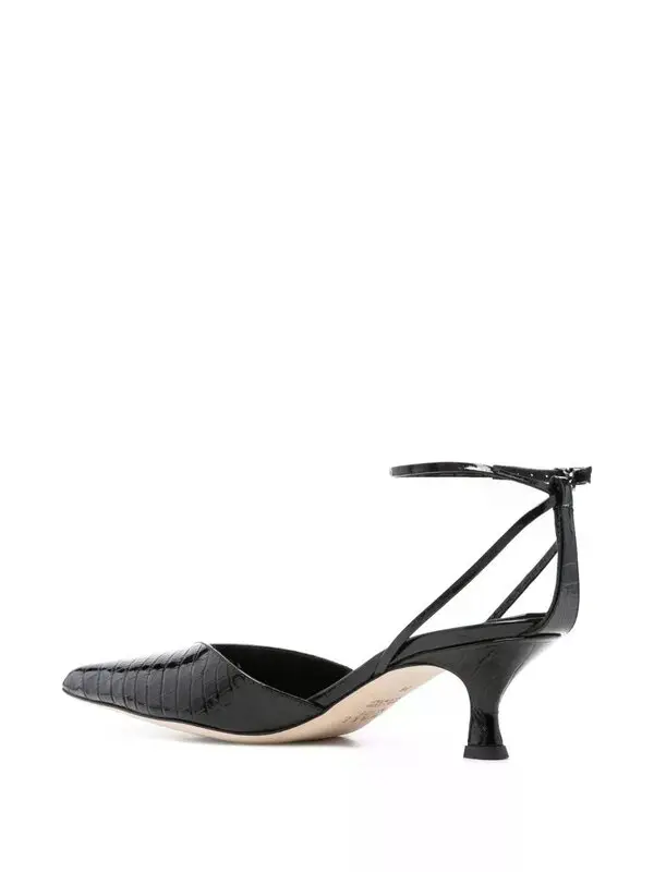 A.W.A.K.E. Mode 55mm Dina Crocodile-effect Pumps