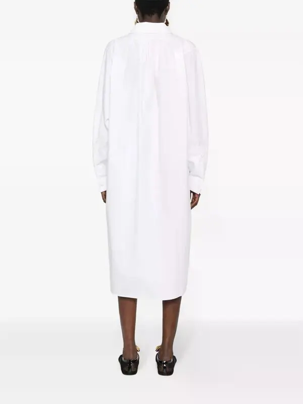 THE ROW Elinor Cotton Shirt Dress