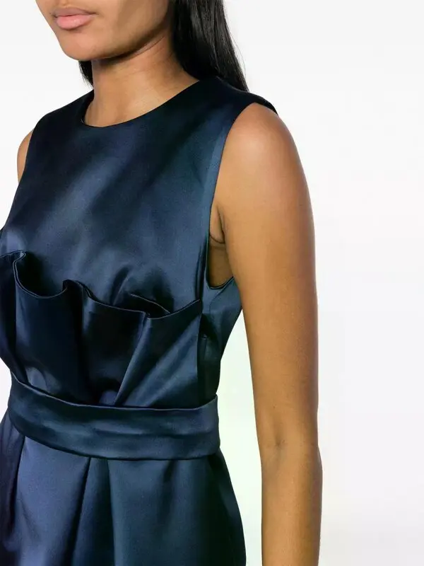 P.a.r.o.s.h Sleeveless Satin Mini Dress