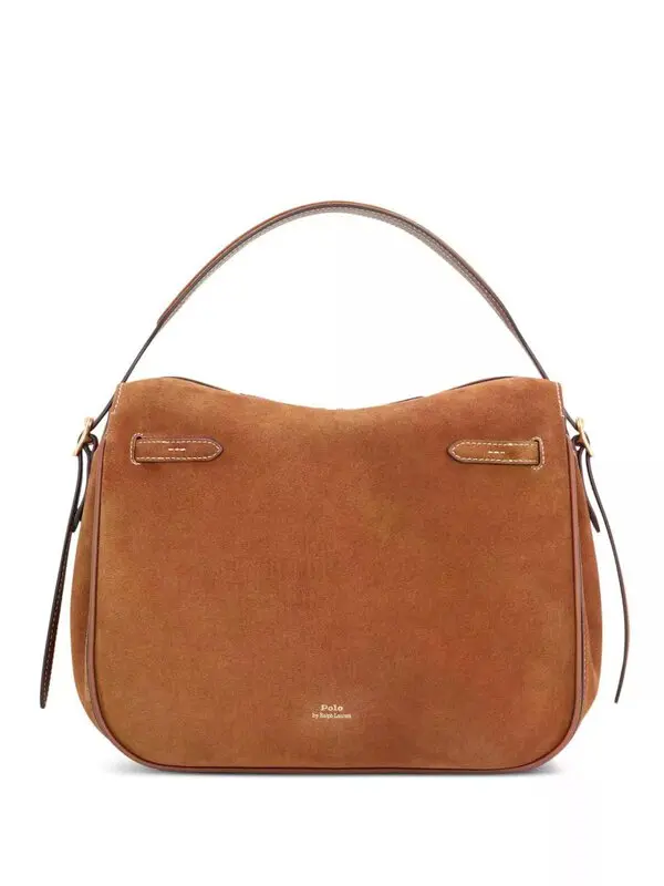 Polo Ralph Lauren Suede Tote Bag - Brown