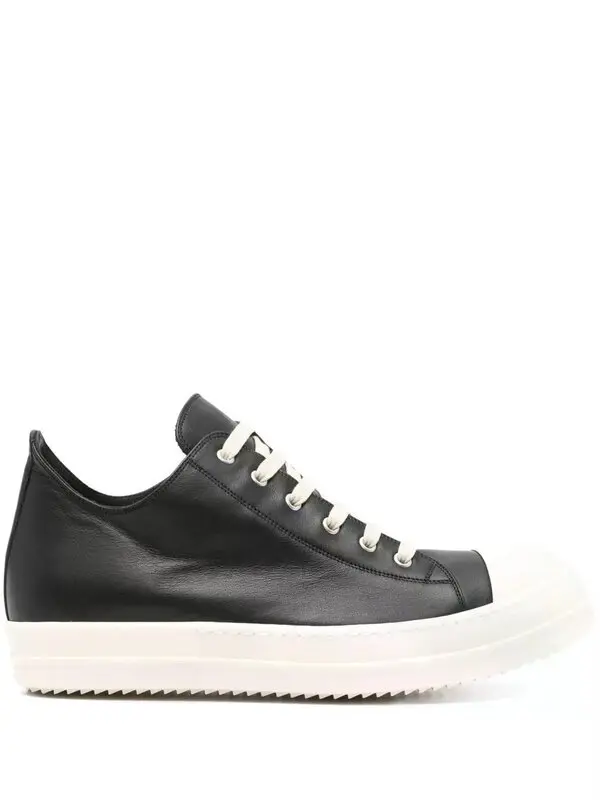 Rick Owens Low Top Sneakers - Black