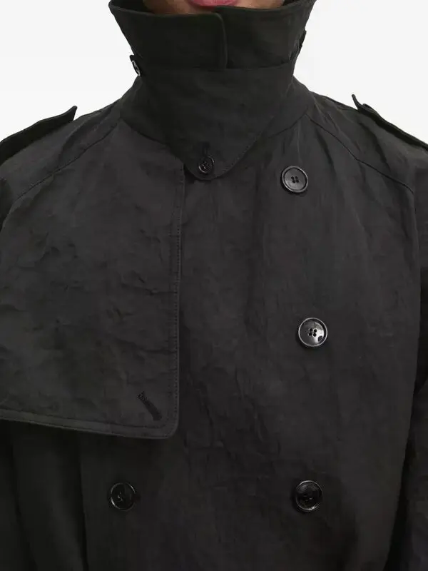 Vetements Double-breasted Belted Trench Coat