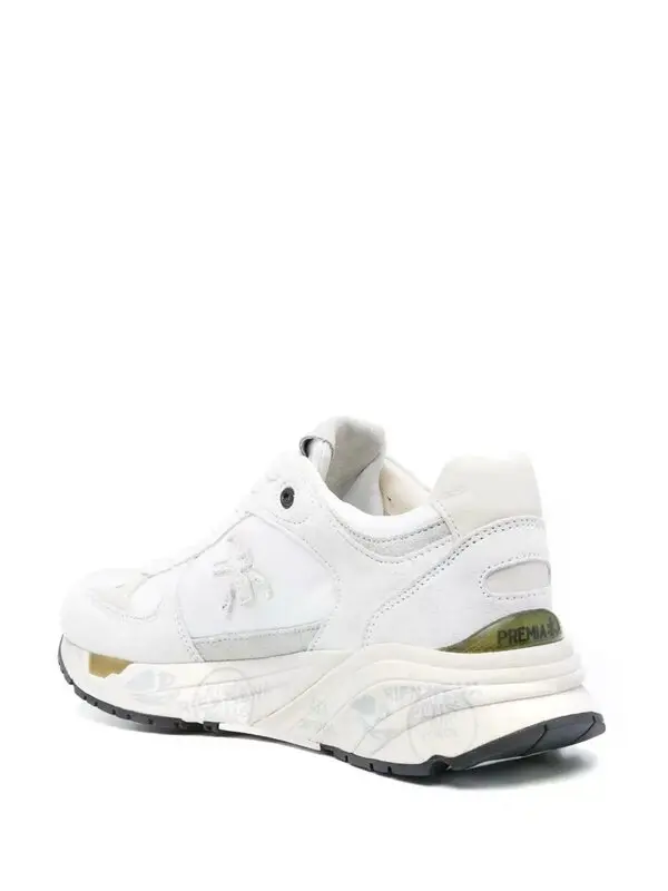 Premiata Mase Panelled Sneakers - Neutrals