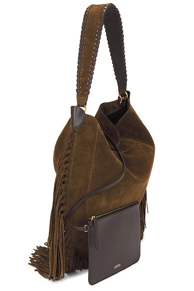 Isabel Marant Étoile Oskan Hobo Bag - Bronze