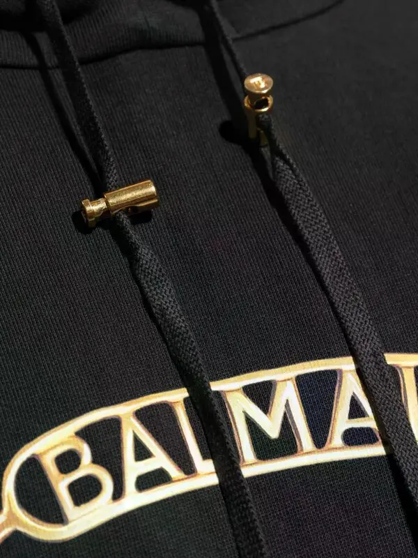 Balmain Logo-print Hoodie