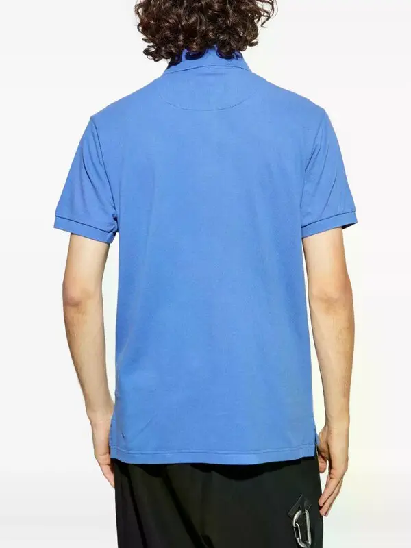 Etro Pegaso-motif Cotton Polo Shirt