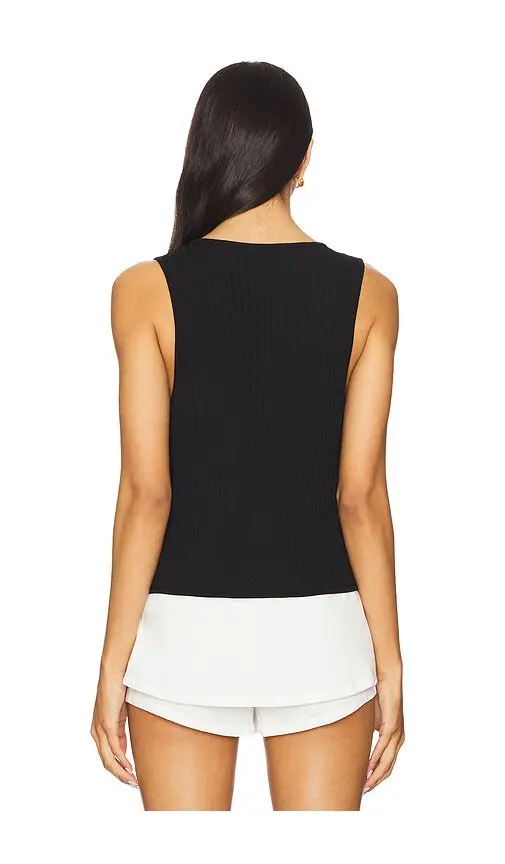 Show Me Your Mumu Time Out Ribbed Tie Top