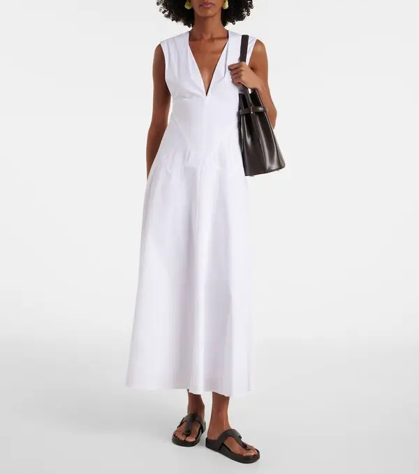 Tory Burch Mellow Leather Thong Sandals