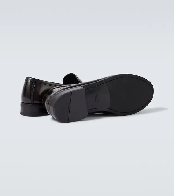 Prada Leather Loafers