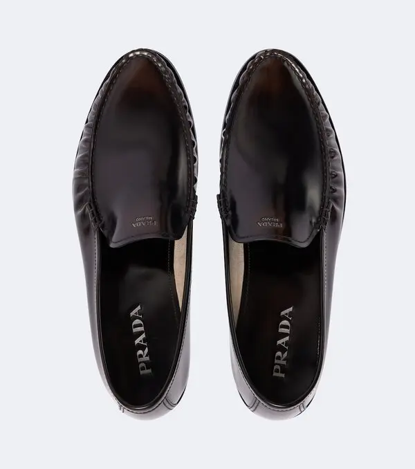 Prada Leather Loafers