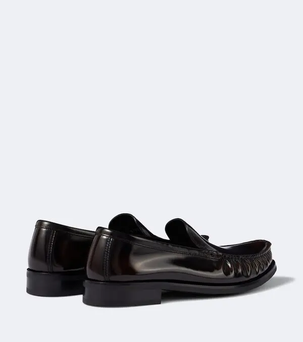 Prada Leather Loafers