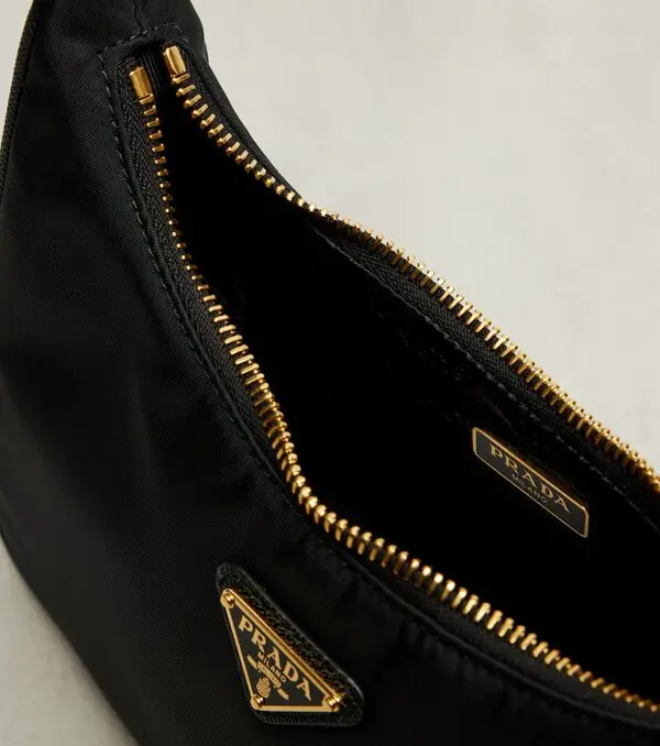 Prada Re-edition 2005 Re-nylon Shoulder Bag - Black
