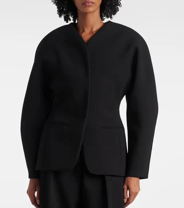 Jacquemus Oval Jacket - Black
