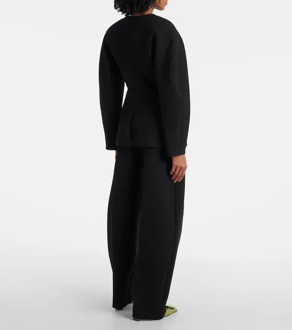Jacquemus Oval Jacket - Black