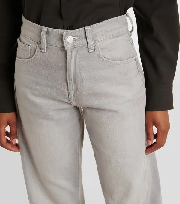 7 For All Mankind Tess Mid-rise Straight Jeans