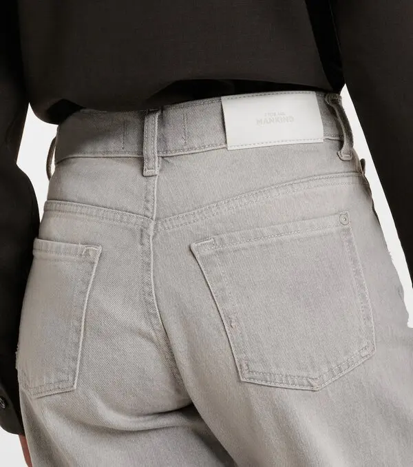 7 For All Mankind Tess Mid-rise Straight Jeans