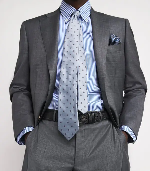 Harrods Silk Jewel Jacquard Tie - Blue