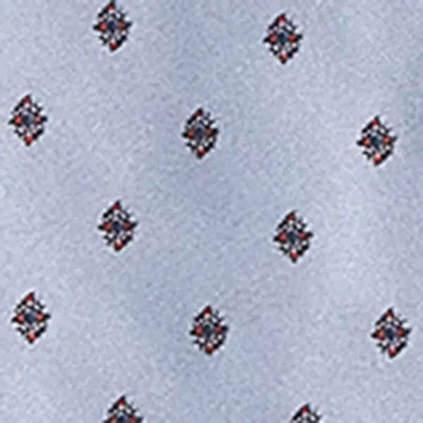 Harrods Silk Jewel Jacquard Tie - Blue