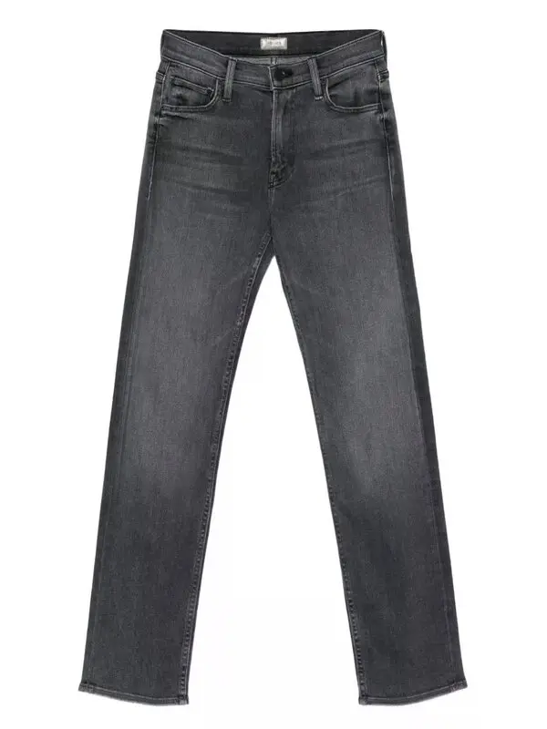 MOTHER The Mid Rise Rider Skimp Jeans - Grey