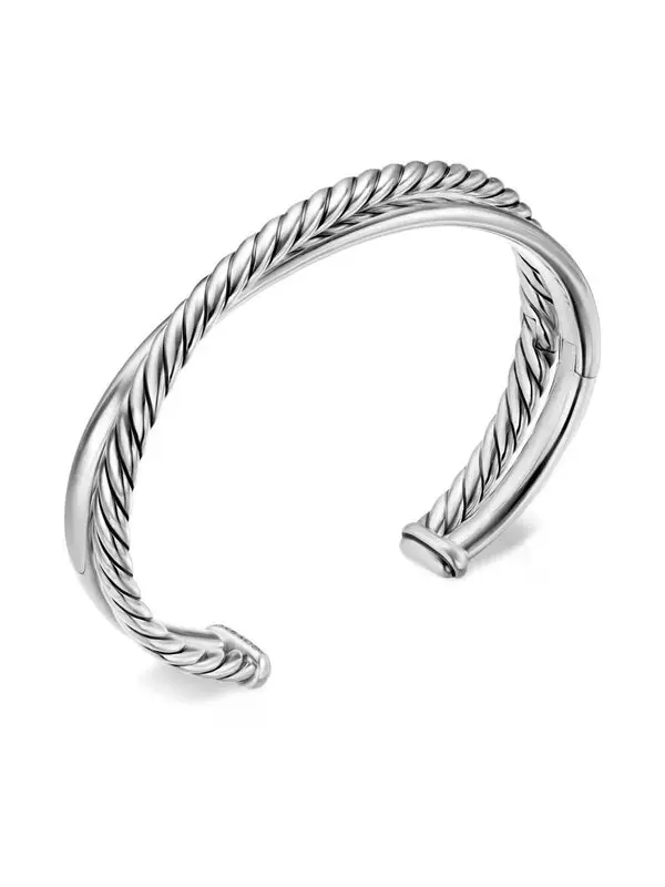 David Yurman Sterling Twisted Cuff Bracelet