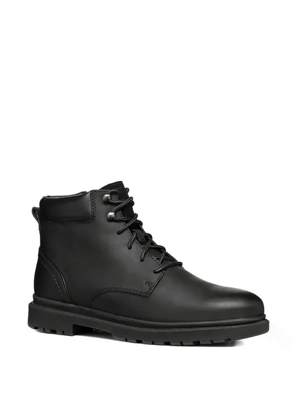 Geox Lace-up Zip Ankle Boots