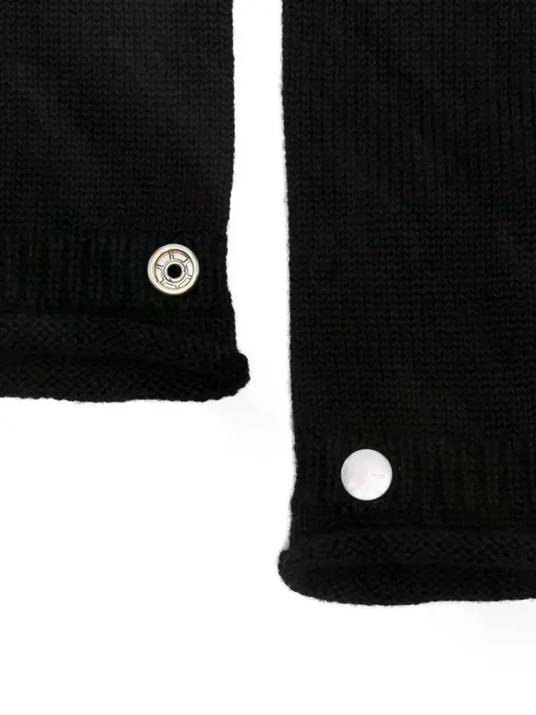 Rick Owens Fingerless Wool Gloves
