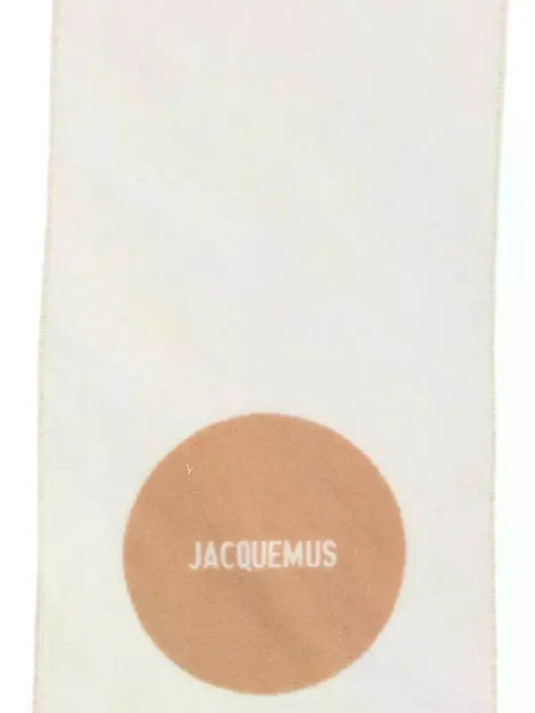 Jacquemus Rond Carré Scarf - Neutrals