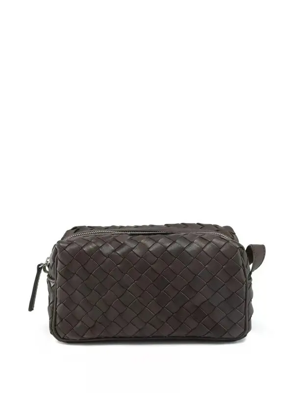Officine Creative Armor 014 Leather Pouch - Brown