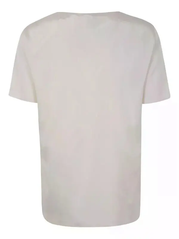 Max Mara Short Sleeve Round Neck Top