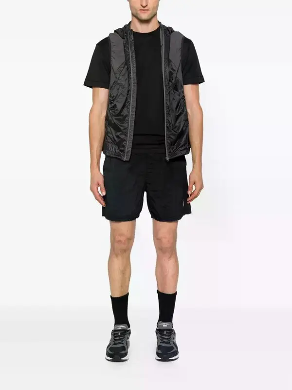 Stone Island Logo-patch Short-sleeved T-shirt - Black