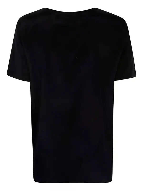 Max Mara Short Sleeve Top - Black